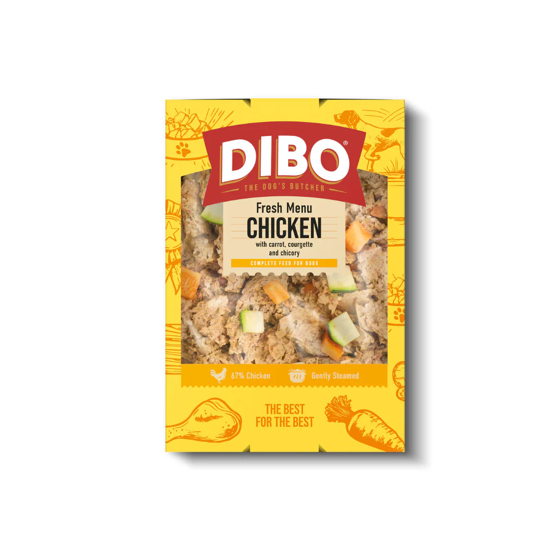Dibo - Fresh Cooked Chicken 400g – Lay Down The Raw