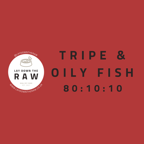 LDTR - Tripe & Oily Fish Mince 454g – Lay Down The Raw