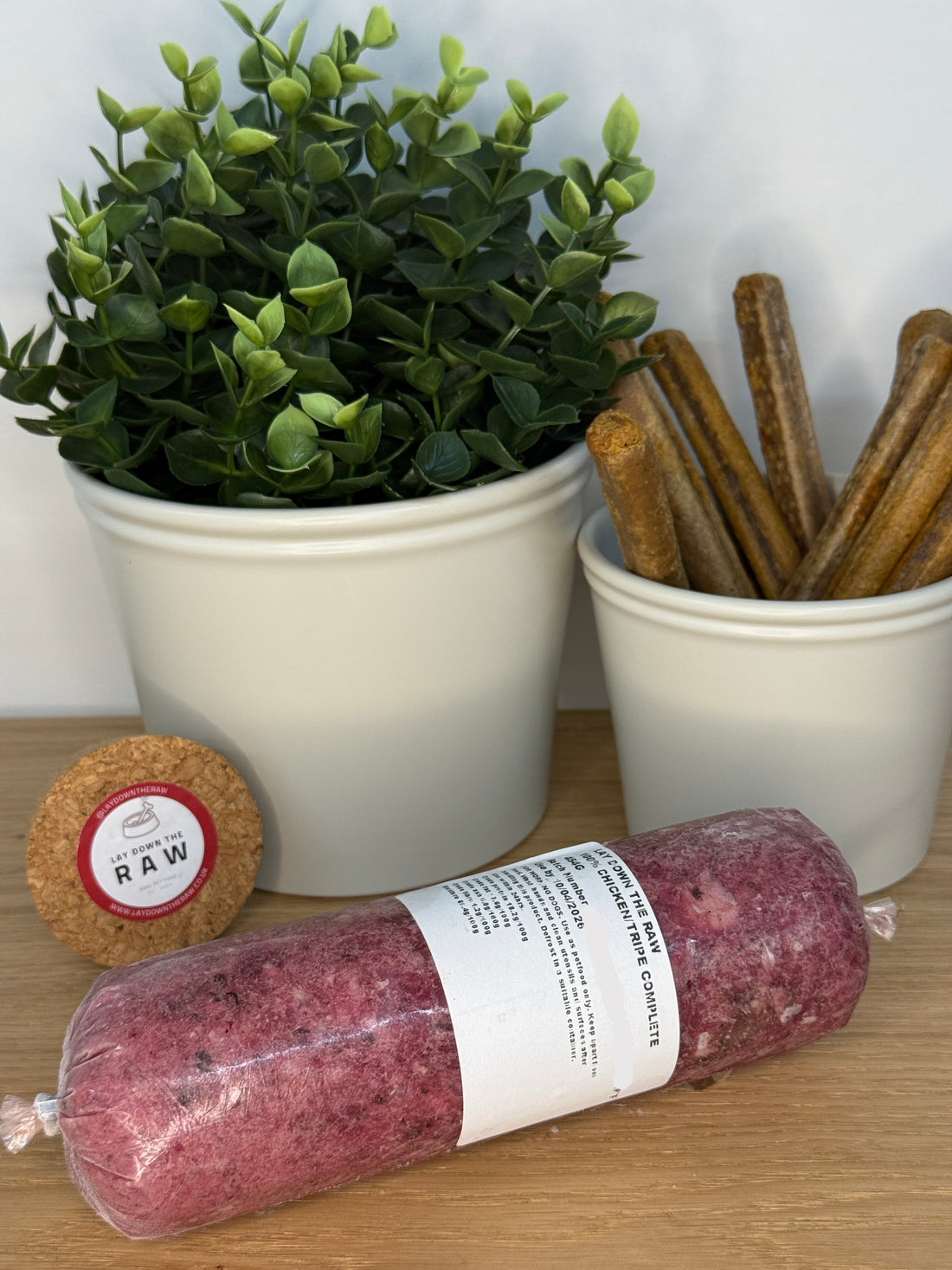 LDTR - Chicken & Tripe 80:10:10 Mince 454g – Lay Down The Raw